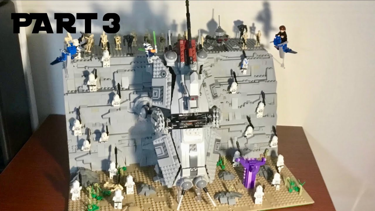 Finishing the MOC! | Building The Battle Of Teth In LEGO Pt. 3 | LEGO ...