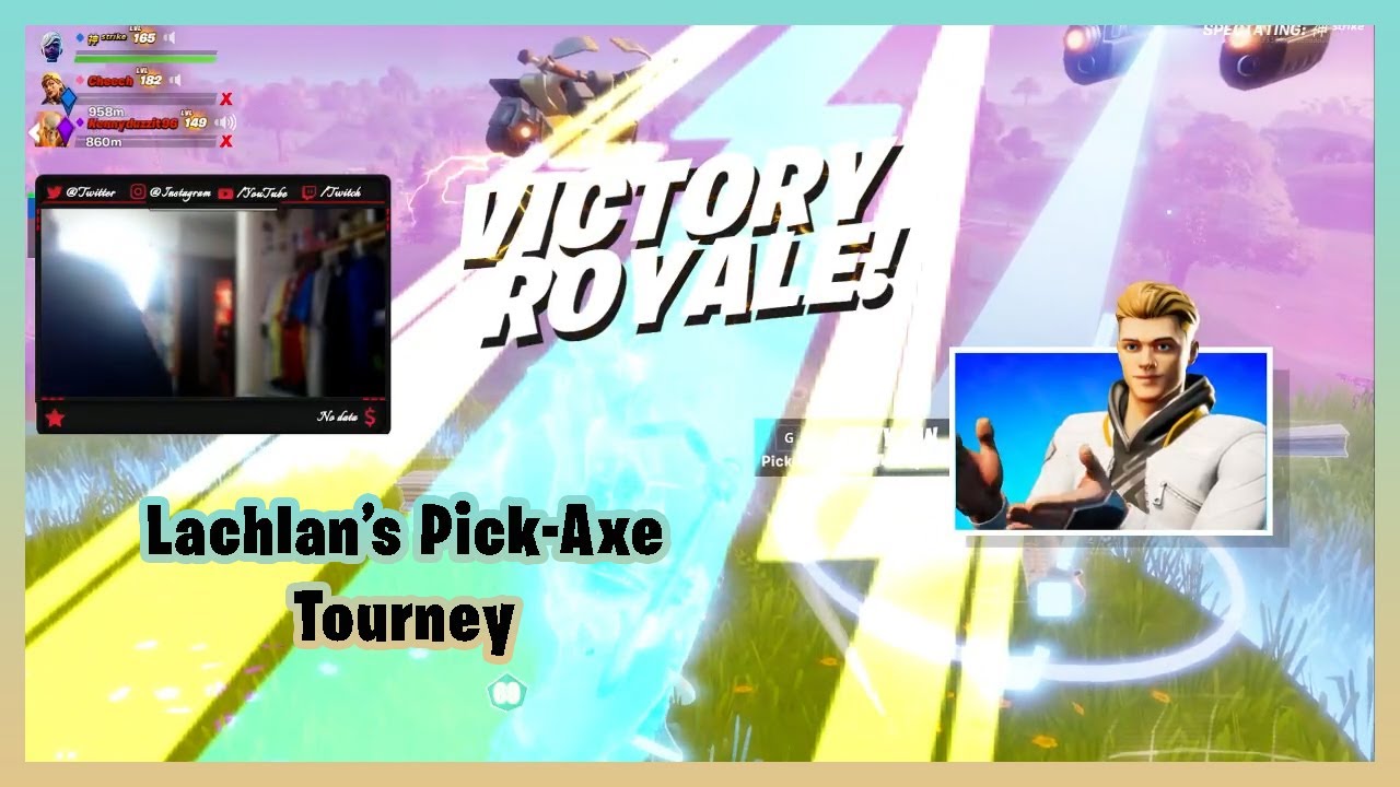Lachlan's Pick-Axe Tourney - YouTube