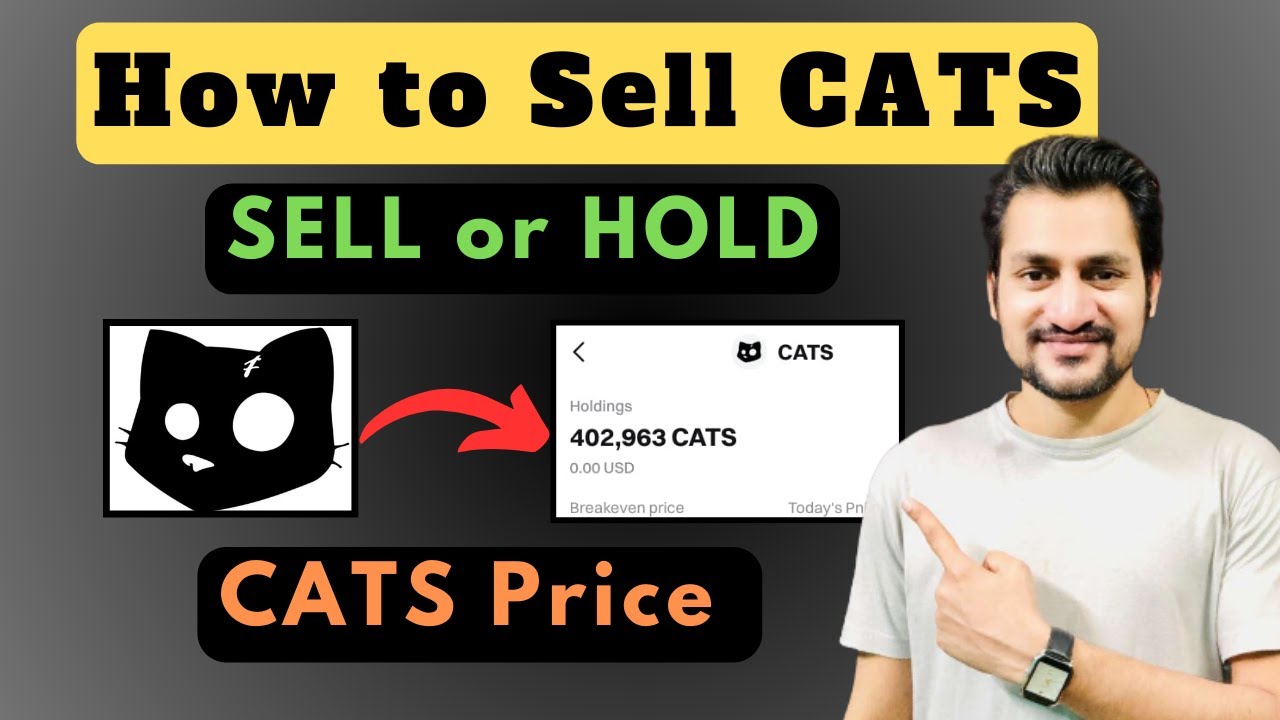 How to Sell CATS | Tokens Hold Karen ya Sell | CATS Price Prediction ...