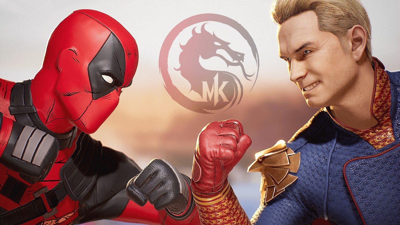 DEADPOOL vs HOMELANDER + Animality | Mortal Kombat 1 vs The Boys [4k ...