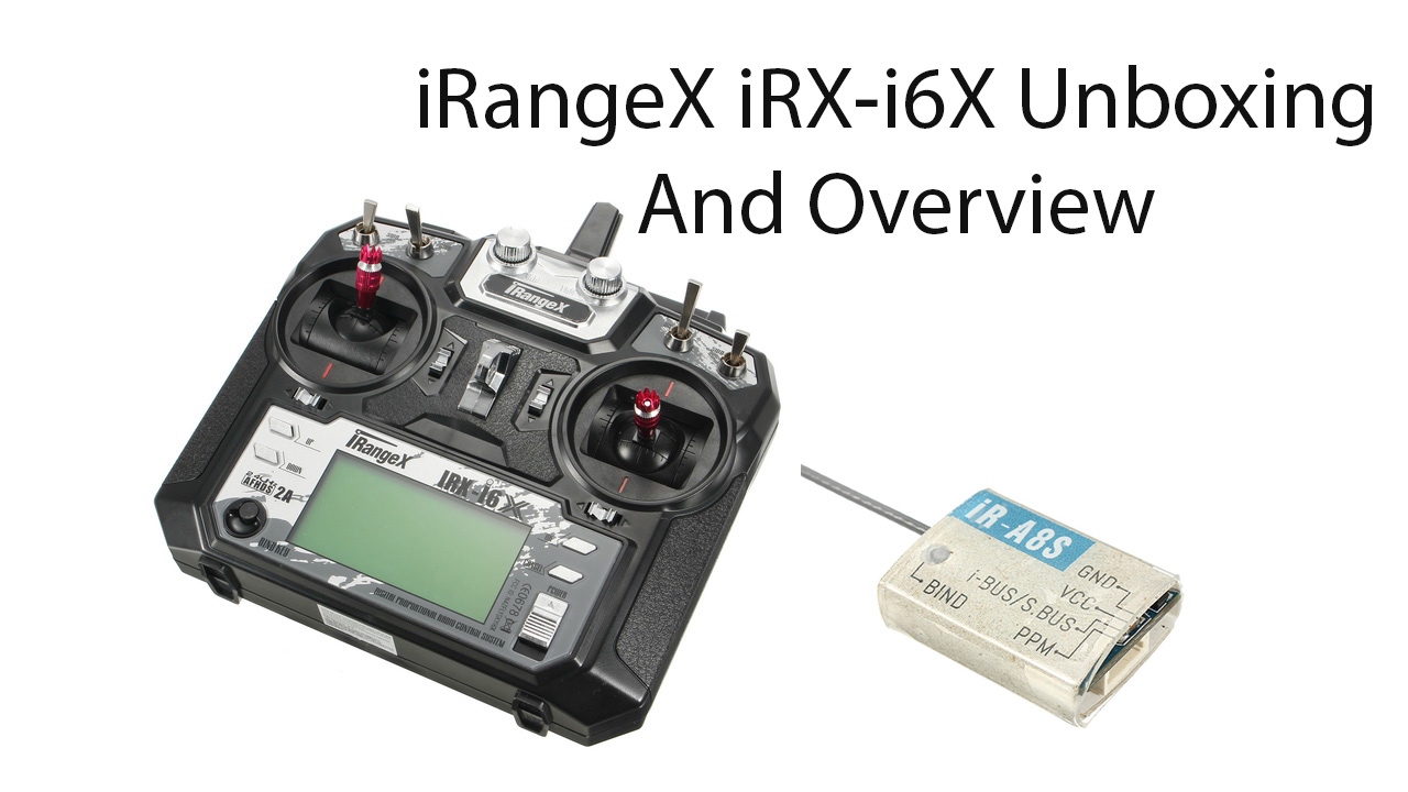 iRangeX iRX-i6X 2.4GHz 10CH AFHDS 2A RC Transmitter With A8S Receiver ...