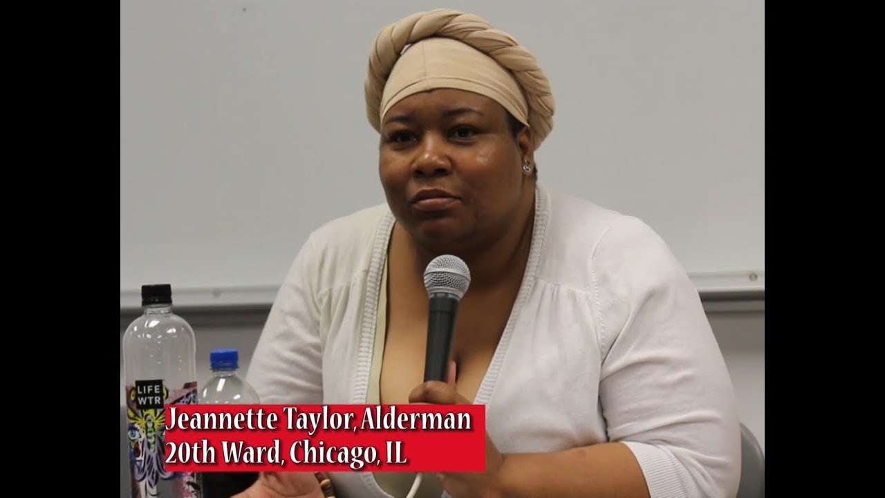 Jeannette Taylor, Alderman 20th Ward, Chicago, IL - YouTube