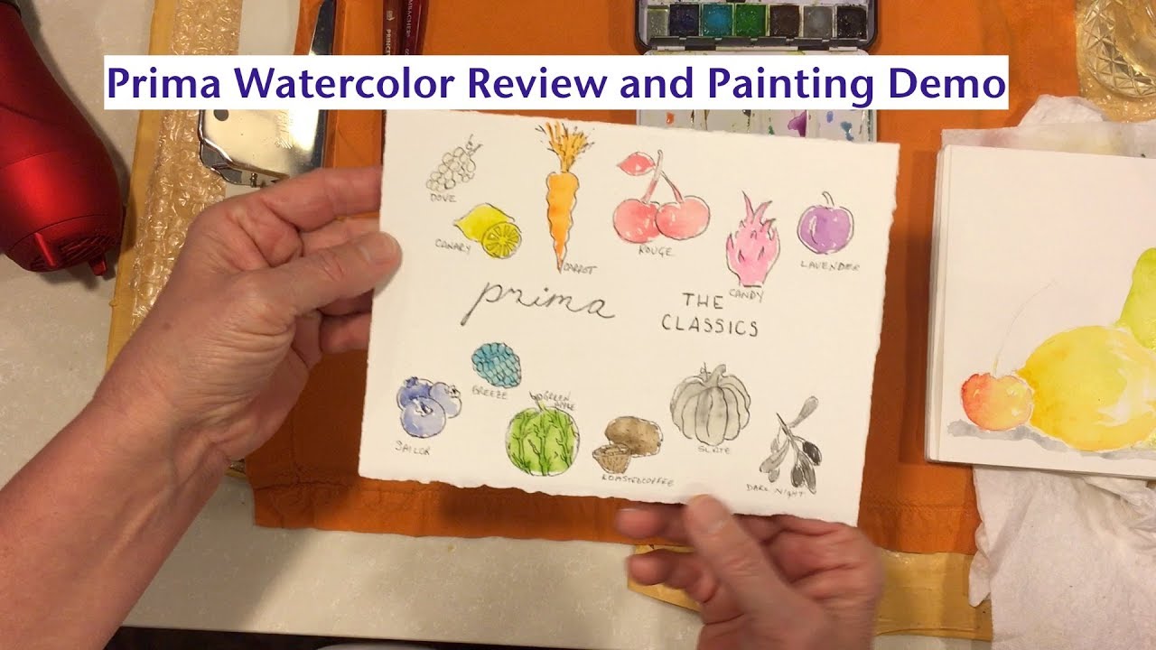 Prima Watercolor Review and Painting Demo - YouTube