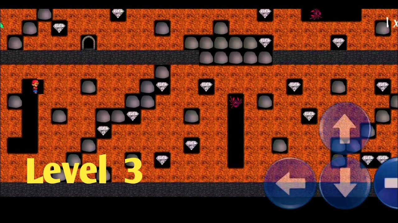 Diamond Mine Level 3 | collect all 30 diamonds | By Farha Gamerz - YouTube