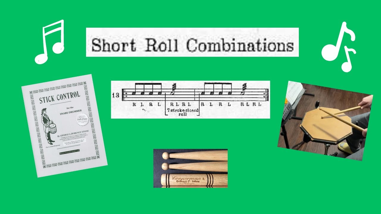 Stick Control by Stone Page 12, 13 - Practice with Me! - YouTube