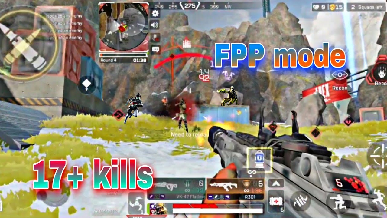 🔴Fpp Mode in Apex Legends Mobile BR Gameplay - YouTube