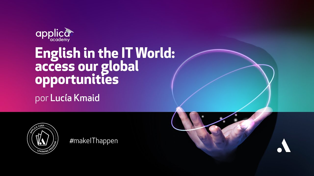 Applica Academy - English in the IT World - YouTube