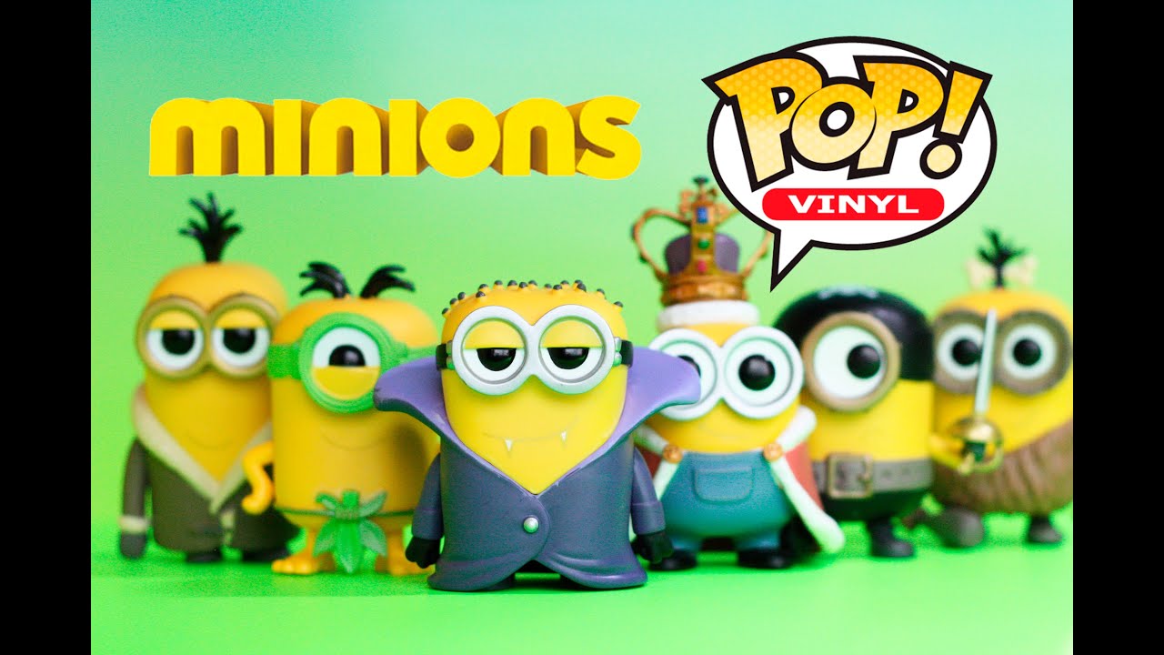 MINIONS Funko POP! full collection toy review - TTC - YouTube