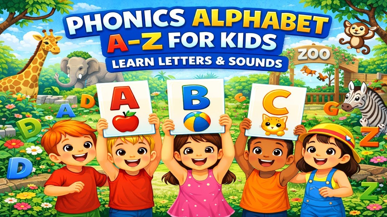 Phonics Alphabet A–Z for Kids | Learn Letters & Sounds # ...