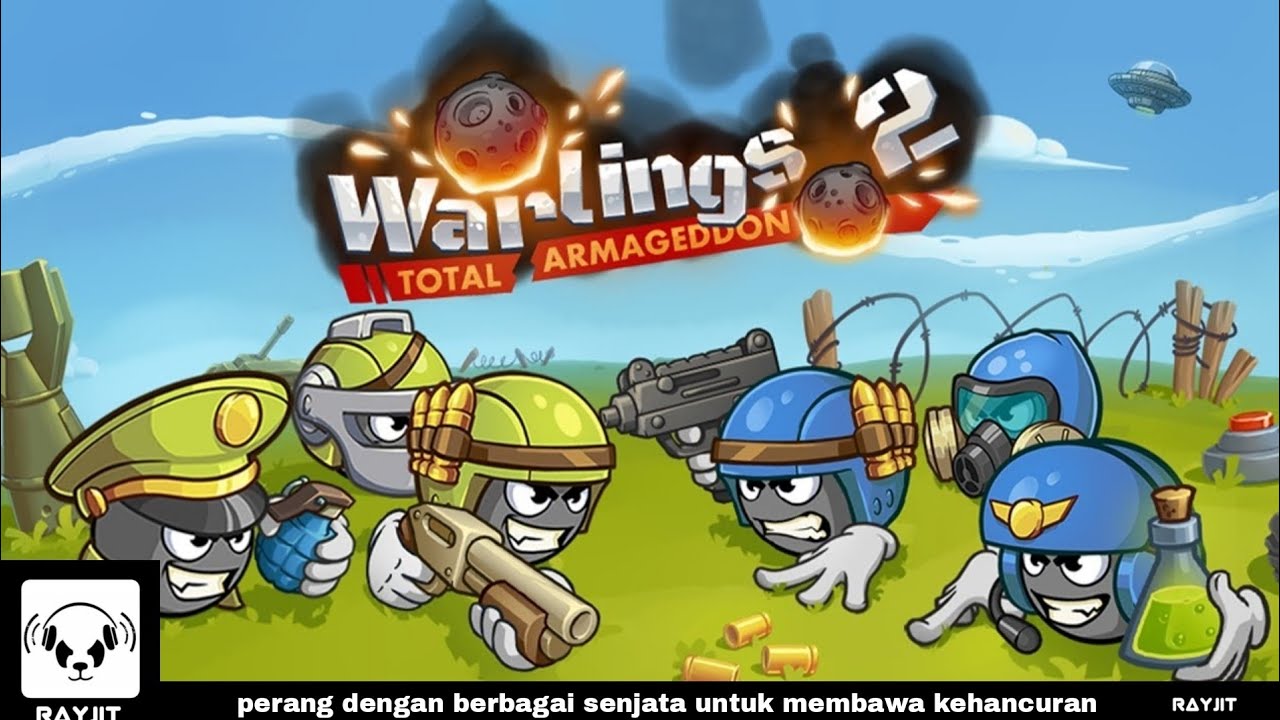 Warlings 2: Total Armageddon - "perang dengan berbagai senjata untuk ...