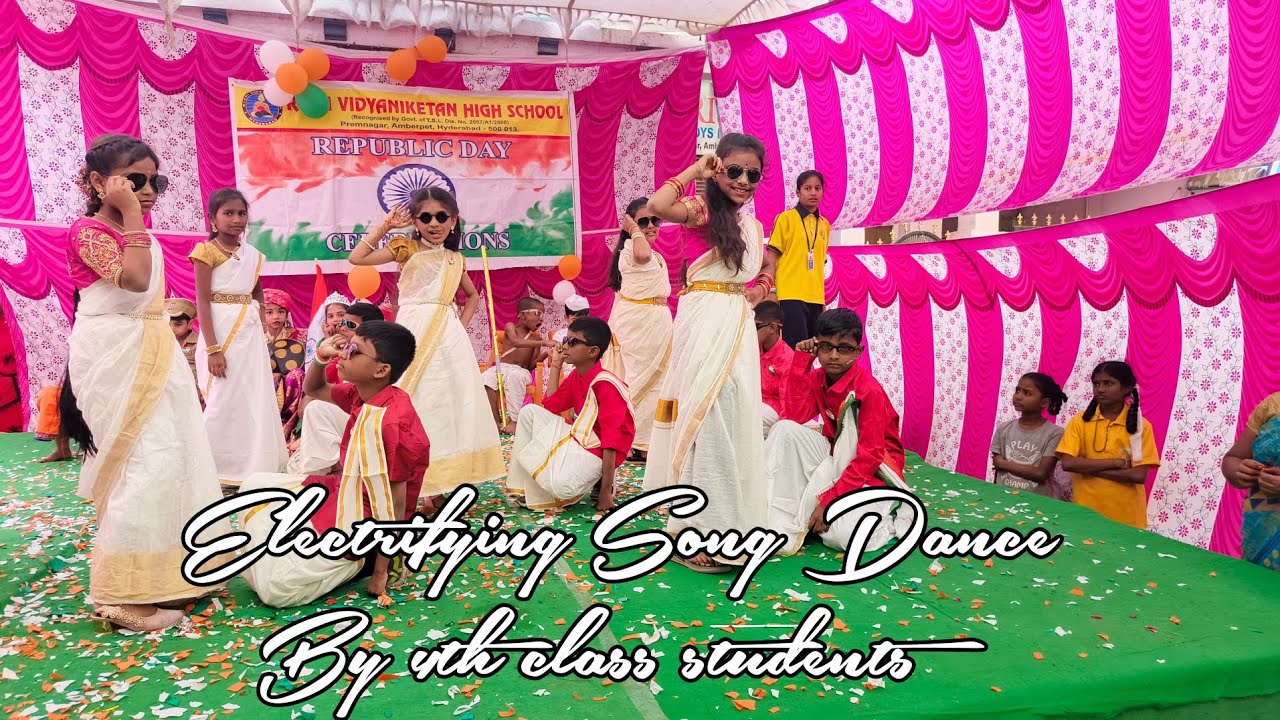 Electrifying Song Dance By 4th class students - YouTube