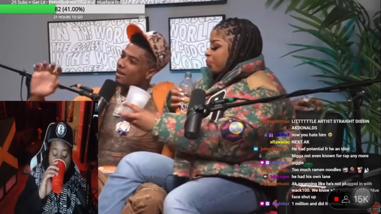 AKADEMIKS GOES IN ON SHARP FOR THE BLUEFACE AND CHRISEAN ROCK INTERVIEW ...