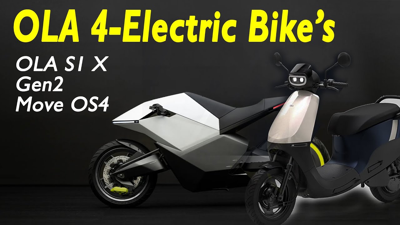 OLA new Electric Bikes ⚡⚡ | New OLA S1X Electric Scooter 💸 | New OLA S1 ...