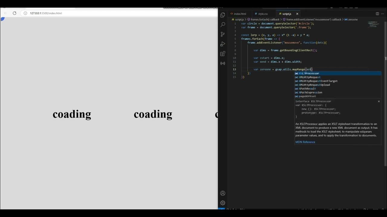 HTML CSS JAVA-SCRIPT | CREATE THIS ANIMATION - YouTube