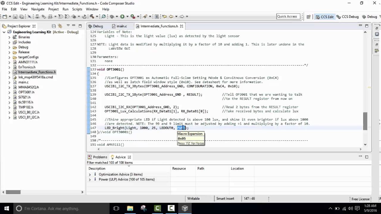 C Code Intermediate Level Code - YouTube