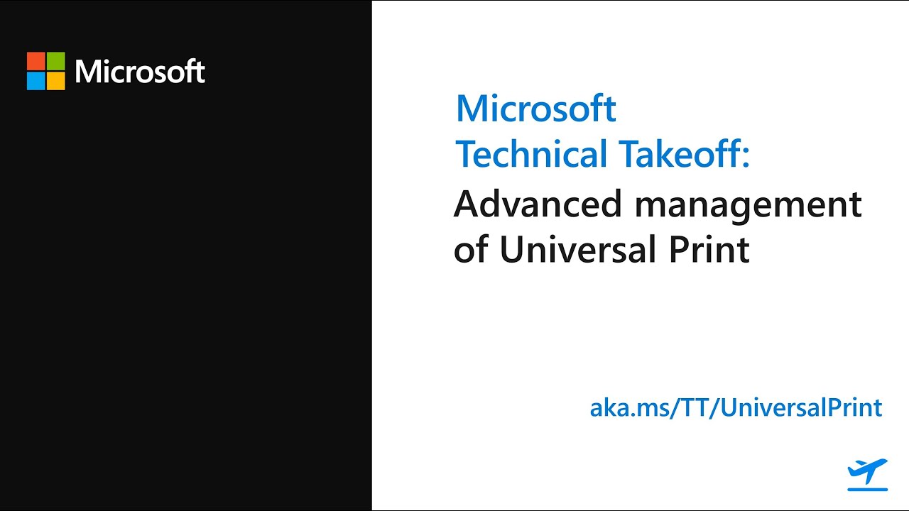 Advanced management of Universal Print - YouTube