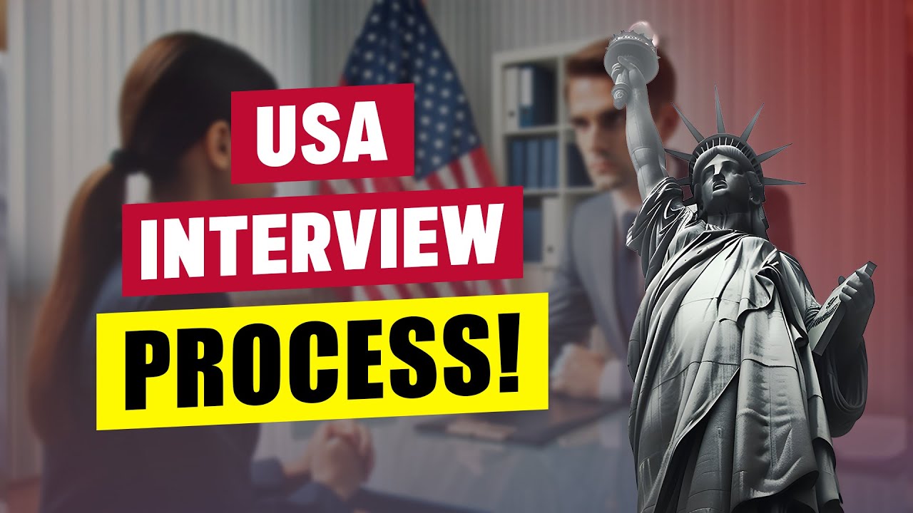 USA Interview Process! | US Visa Interview Process | US Visa Interview ...