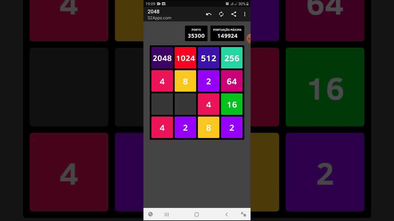 Como chegar ao 2048 - Jogo 2048 - YouTube