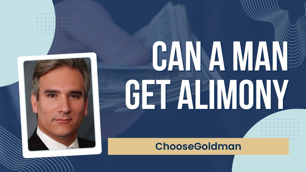 Can A Man Get Alimony - YouTube