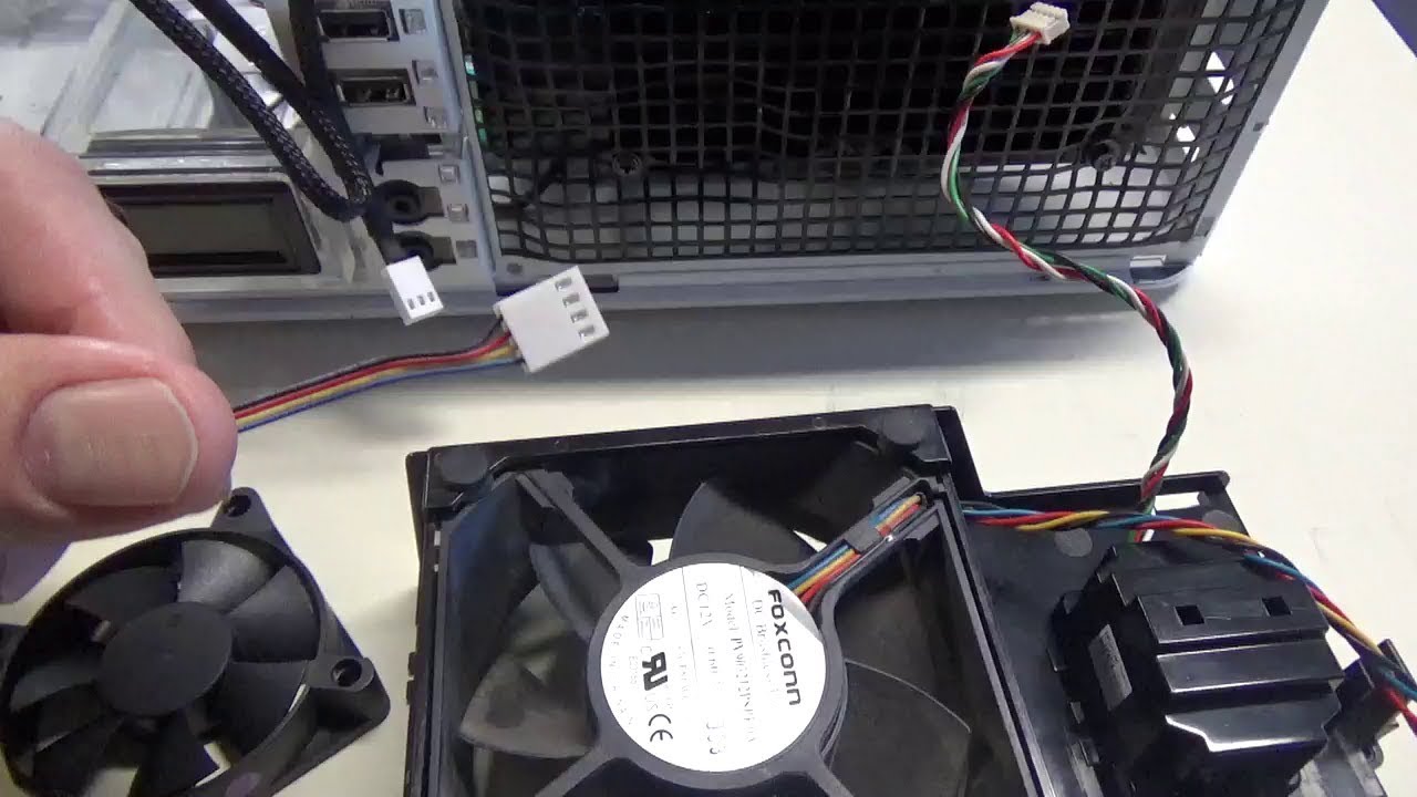 Water Cooled Optiplex Build Log #5: Rewiring and Testing the CPU Fan ...