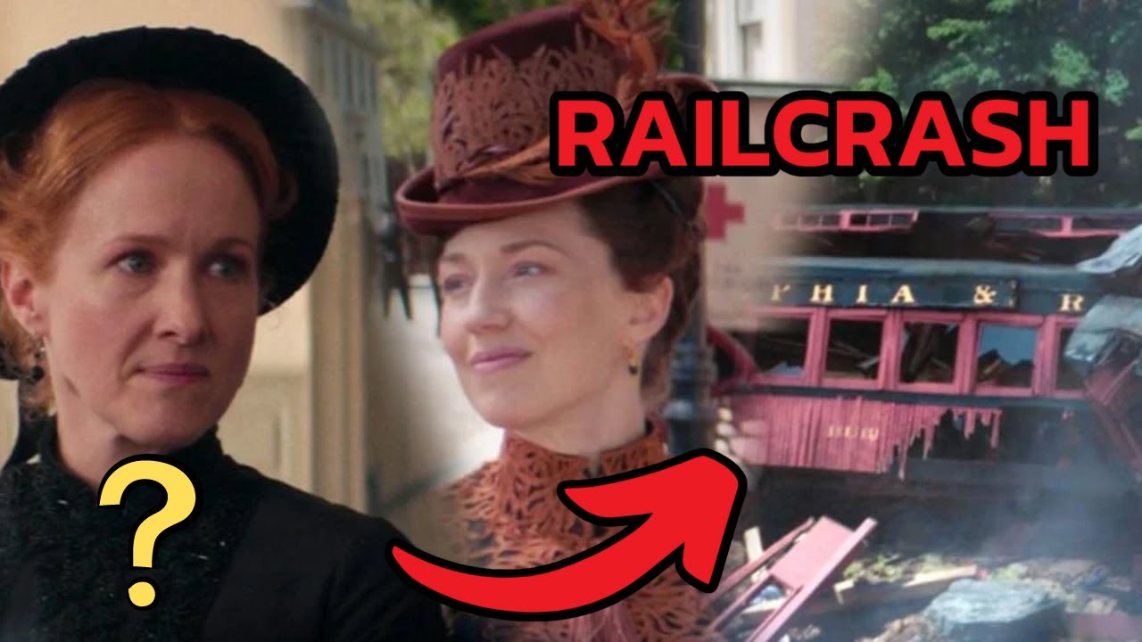The Gilded Age - Who Caused George Russell's Railroad Crash? - YouTube
