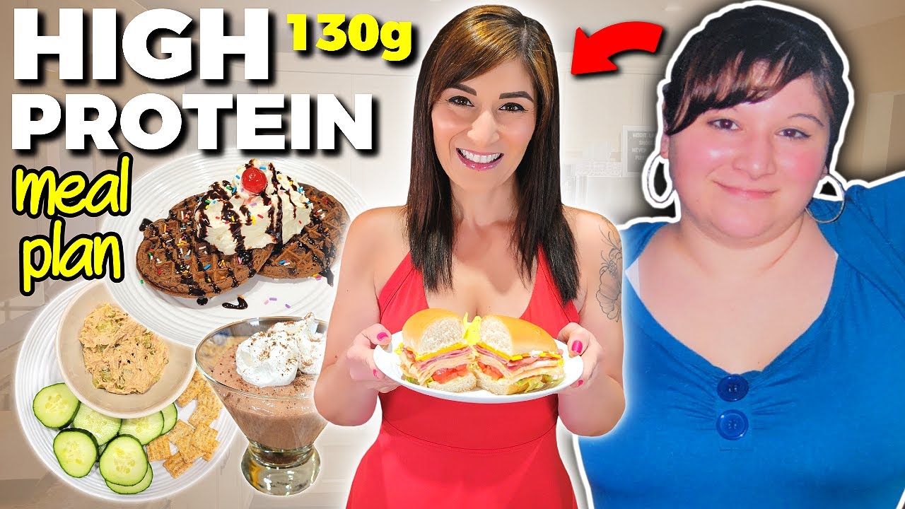 How I EASILY Get in 130g of Protein Everyday | My EXACT Fat Loss Meal ...