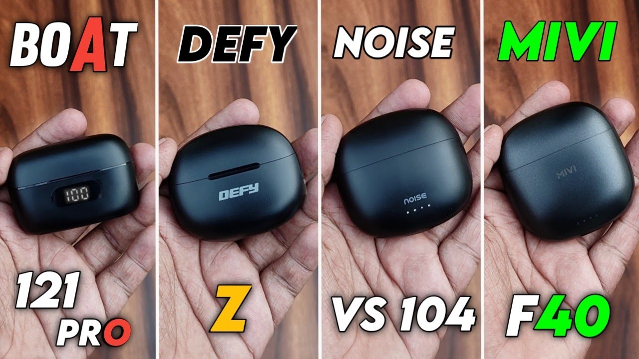 Best Earbuds Under 1500||Boat 121 Pro Vs Noise Vs104 Vs Defy Gravity Z ...
