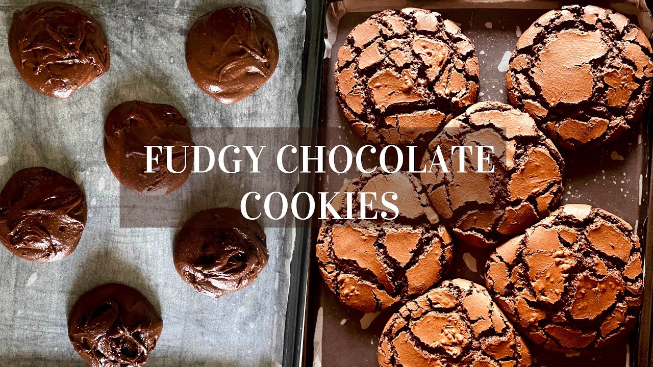 Extra Fudgy Chocolate cookies Recipe | How to make chocolate cookies ...