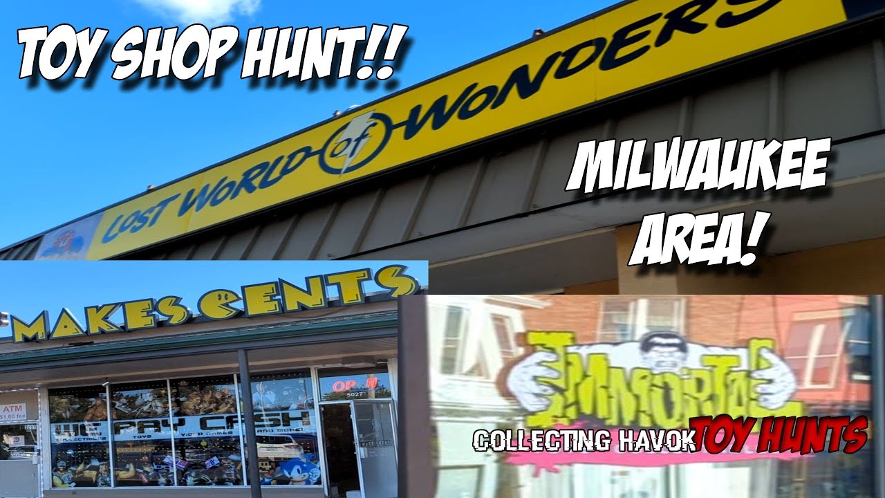 Toy Shop Hunt Time! | Found Toy Shops in Milwaukee! #toyhunt #toyhaul # ...