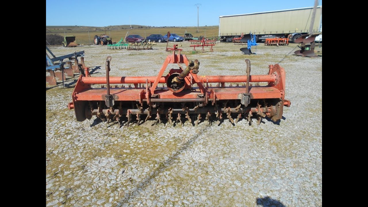 Rotovator Howard de 3 metros - YouTube