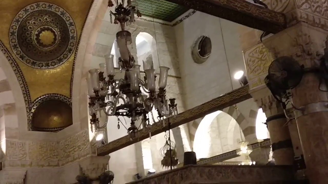 asr athan from aqsa mosque اذان العصر من المسجد الاقصى المبارك - YouTube