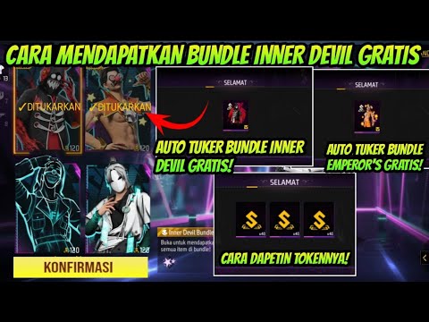 CARA MENDAPATKAN BUNDLE INNER DEVIL DI EVENT DENSHO FF 2024🔥CARA ...