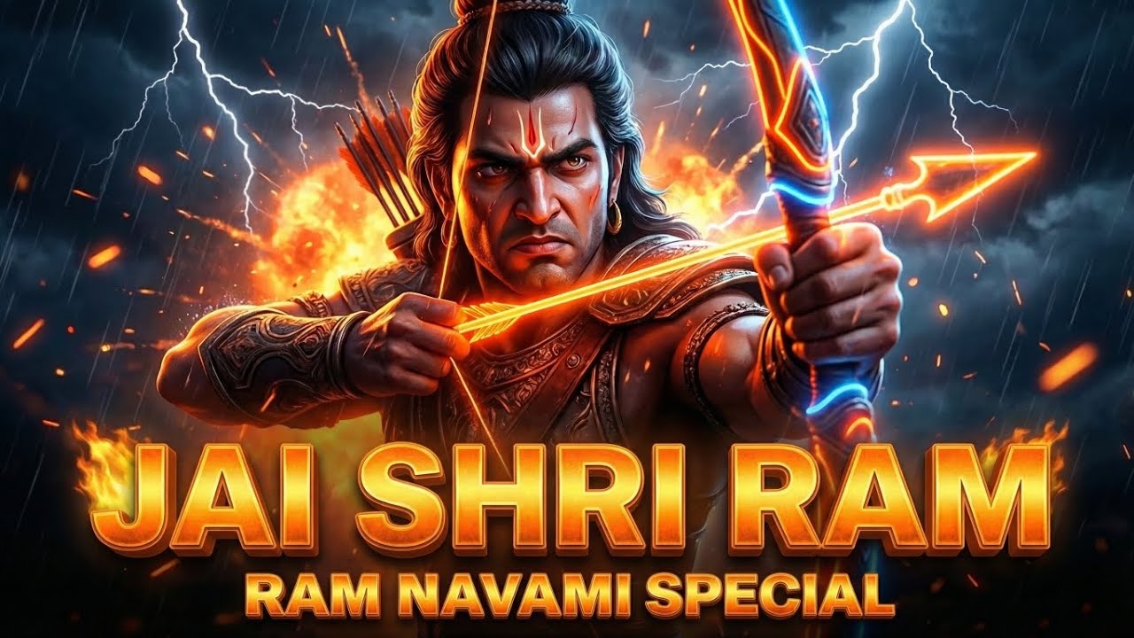 JAI SHRI RAM 🔥 Rudra Roop | Aggressive Phonk Bass | Ram Navami Special ...