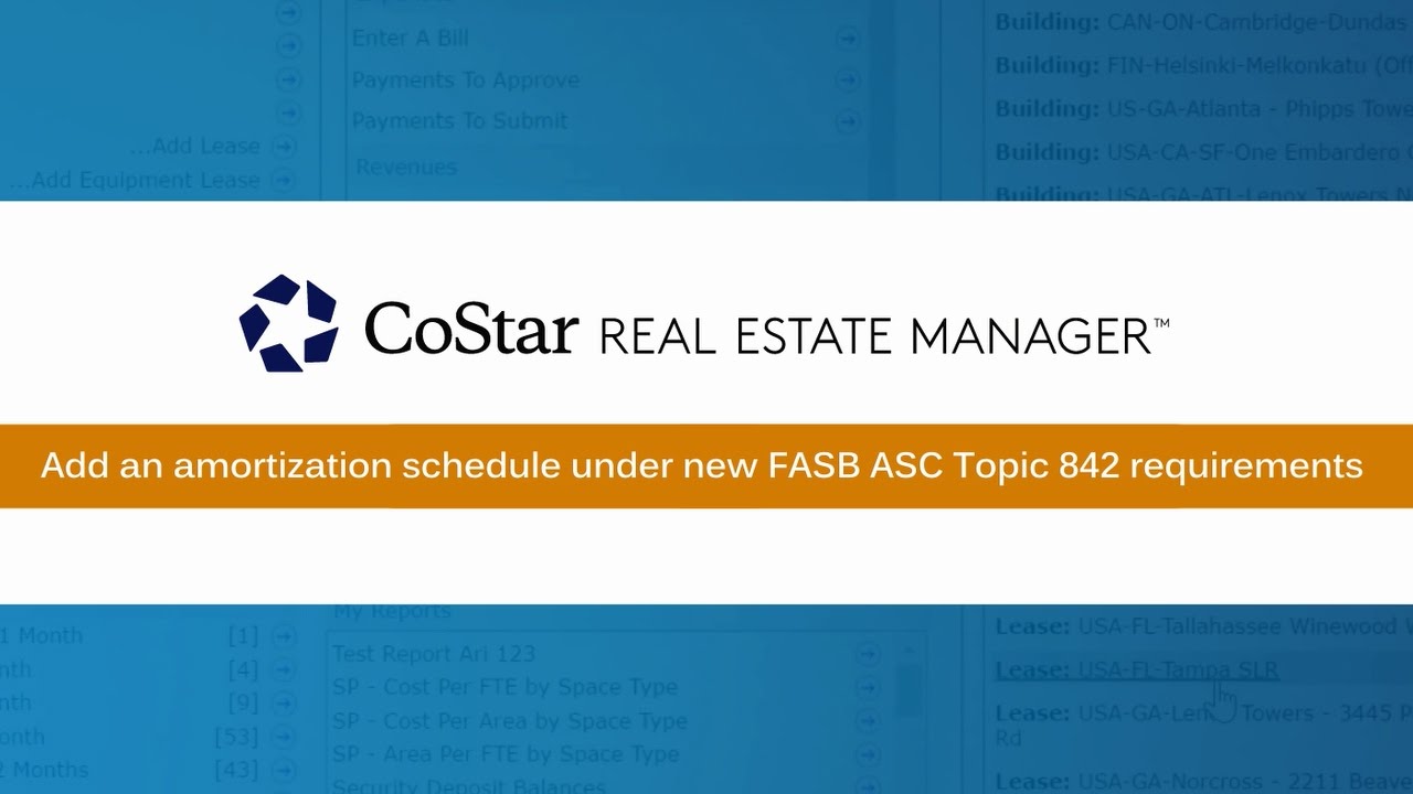 Lease Accounting Software Demo Adding An Amortization Schedule For New Lease Accounting Software Demo Adding An Amortization Schedule For New