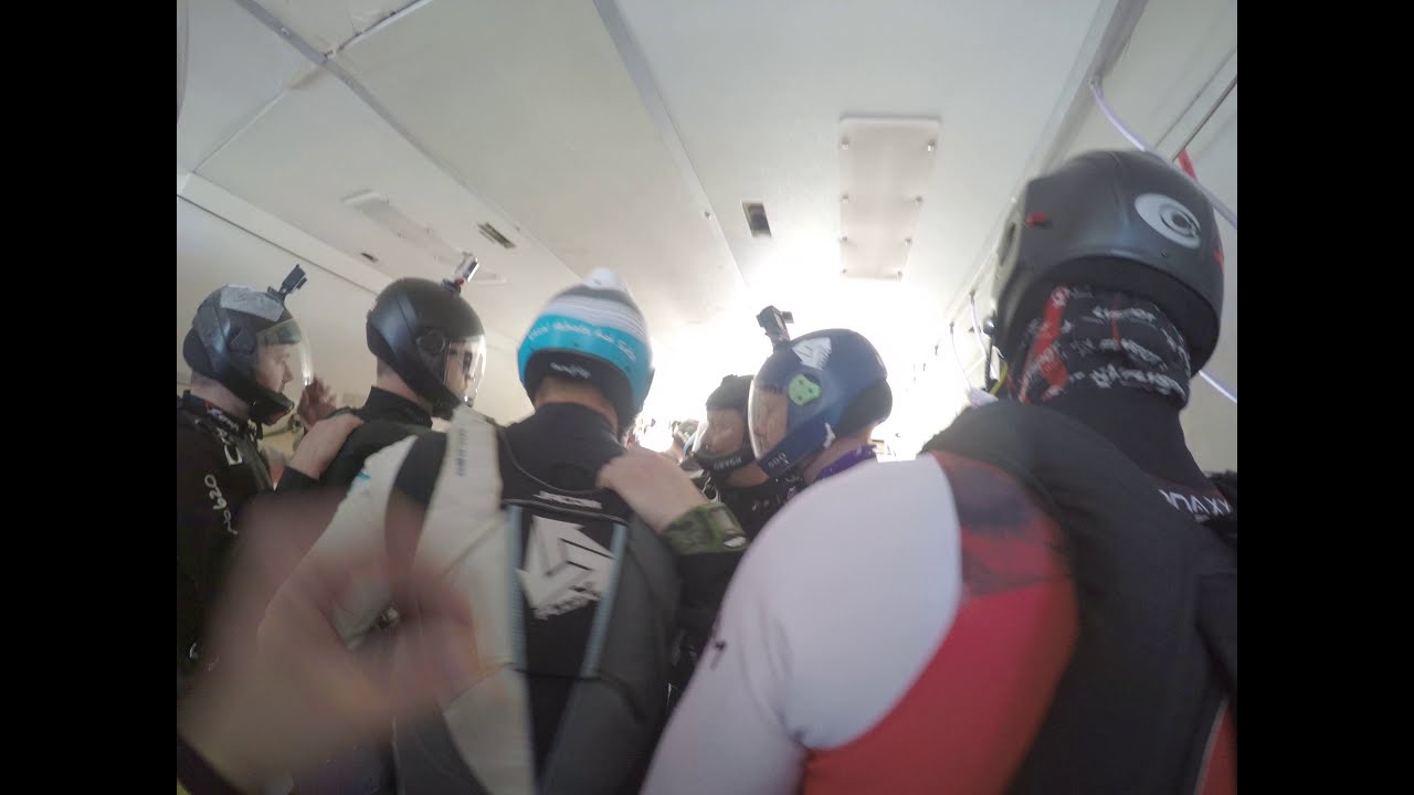 Skyvan exit and another Record attempt 2017 Skydive head down Denmark ...