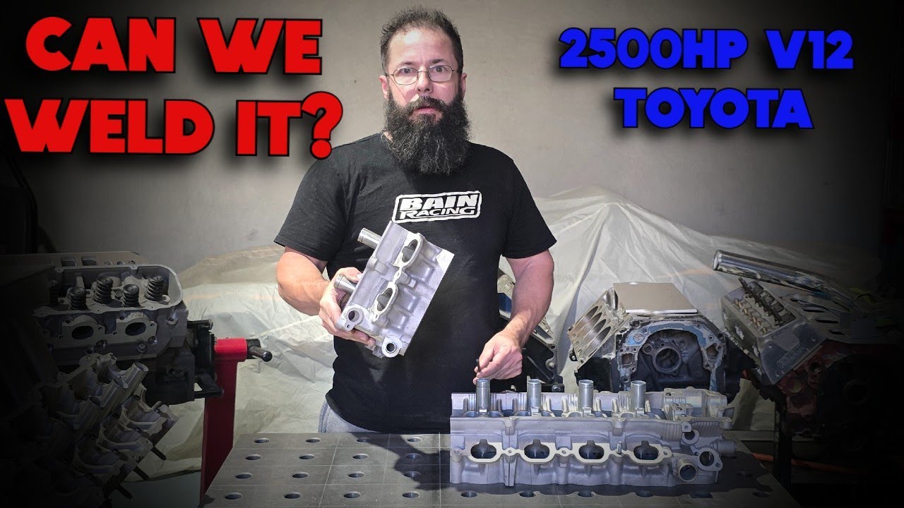 We DESTROYED A Toyota V12 Head To Find The Limits - 2500HP Roll Racing ...