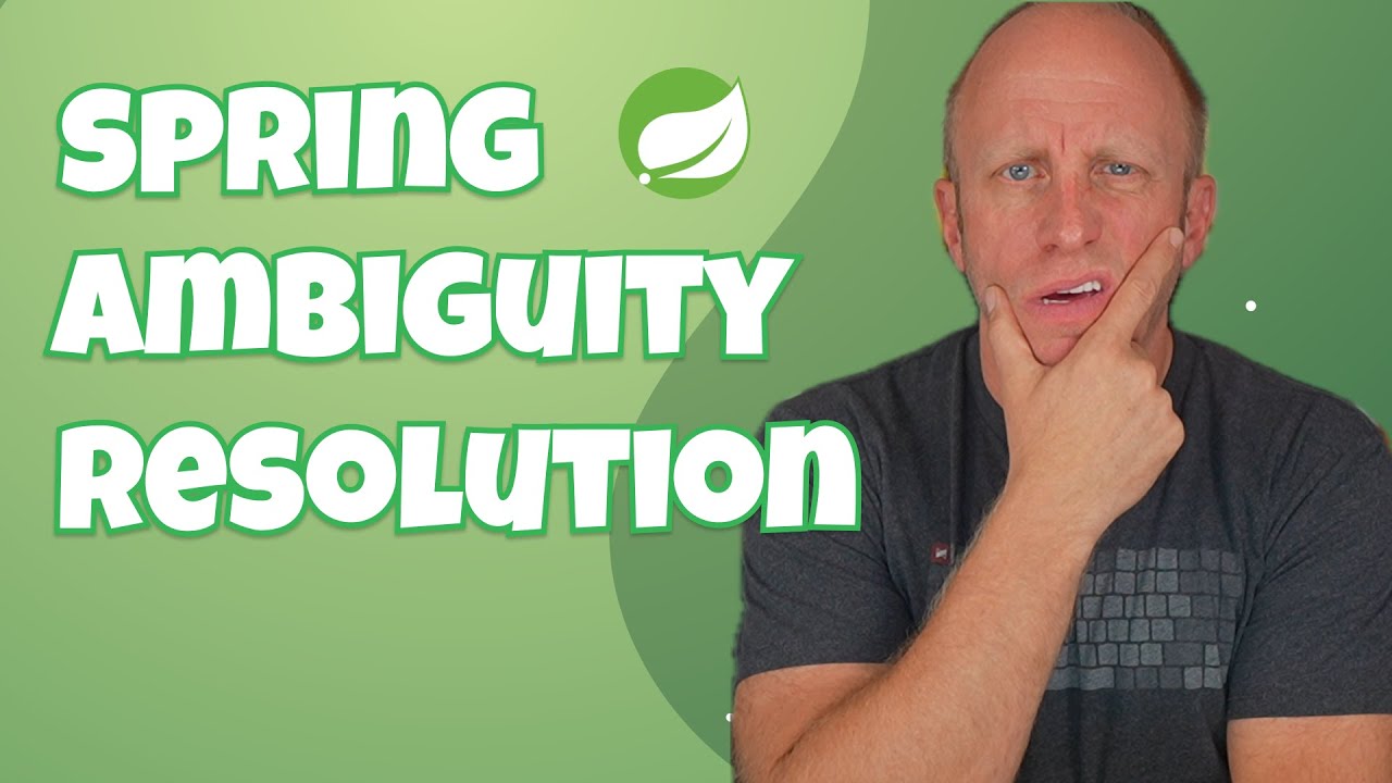 Spring Boot Tutorial: Resolving Bean Ambiguity Like a Pro - YouTube