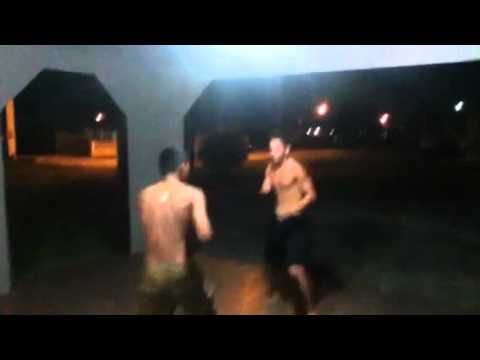 Jojo Mendiola vs Jeremiah San Nicolas (shadow boxing) - YouTube