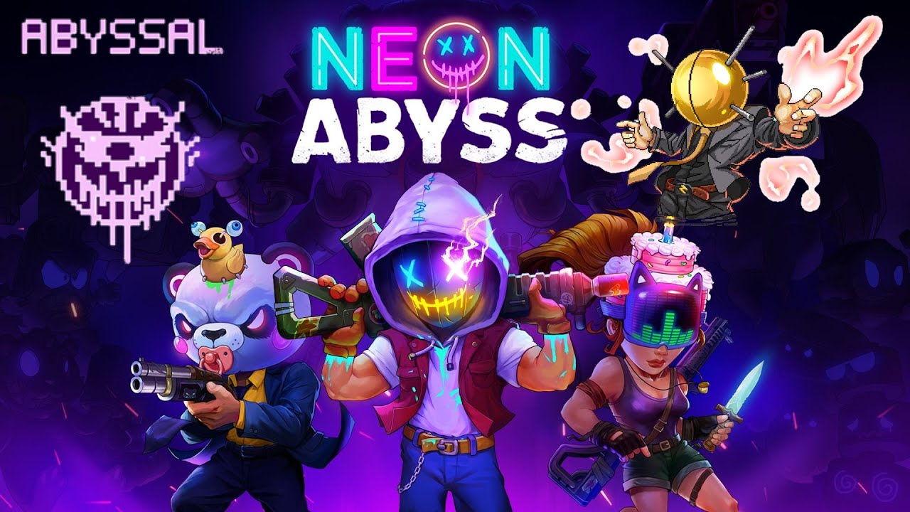 Neon Abyss CURSED ZEUS run. ABYSSAL level difficulty. - YouTube