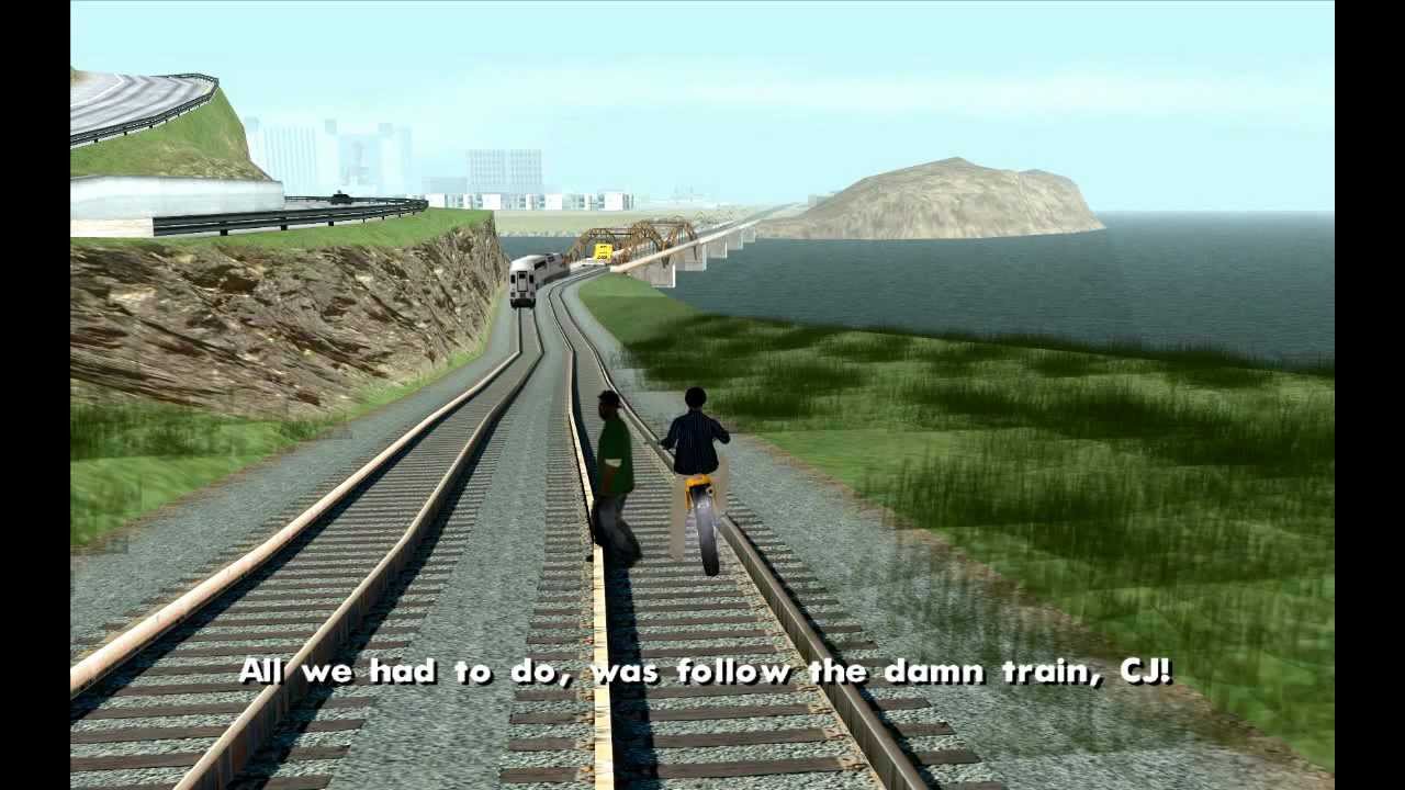 Was follow the damn train, CJ - YouTube