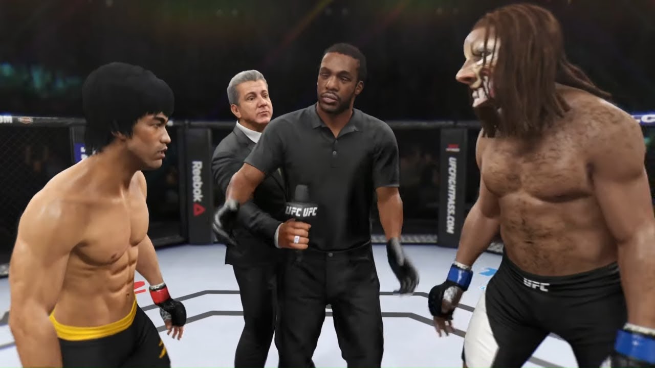Bruce Lee vs. Cerberus - EA Sports UFC 2 - Dragon Fights 🔥🐲 - YouTube