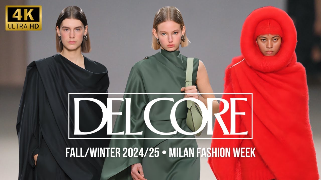 Del Core Autumn/Winter 2024/25 Fashion Show | Milan Fashion Week - YouTube