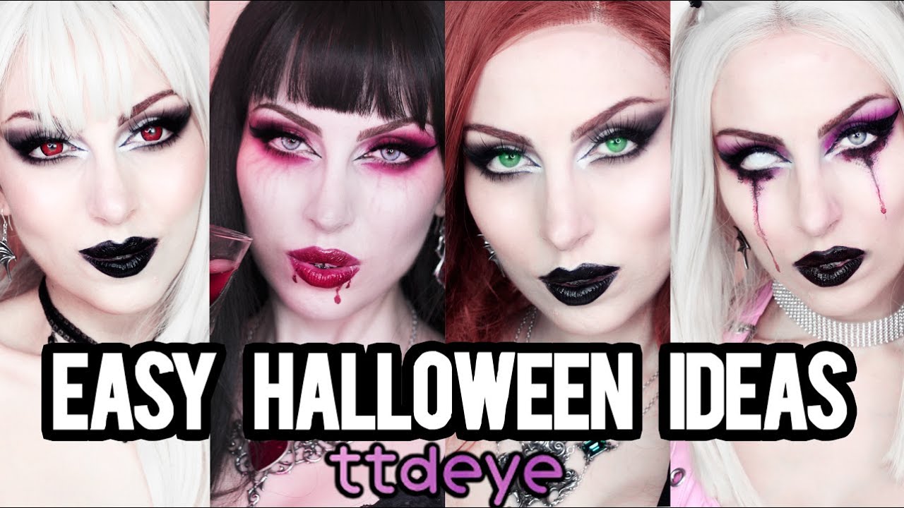 🎃 6 EASY COSPLAY / HALLOWEEN COSTUME IDEAS 🎃 TTDEYE Contact Lenses ...