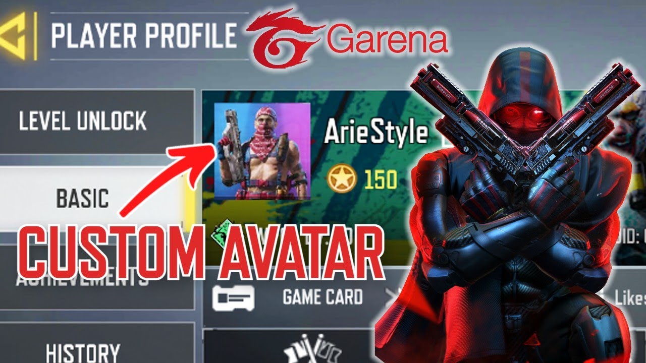 *Tutorial* How to Custom Your Avatar With Garena Account!! - YouTube