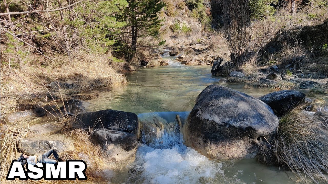 RELAJATE CON EL SONIDO DEL AGUA FLUYENDO 10h "ASMR" RELAX TO THE SOUND ...