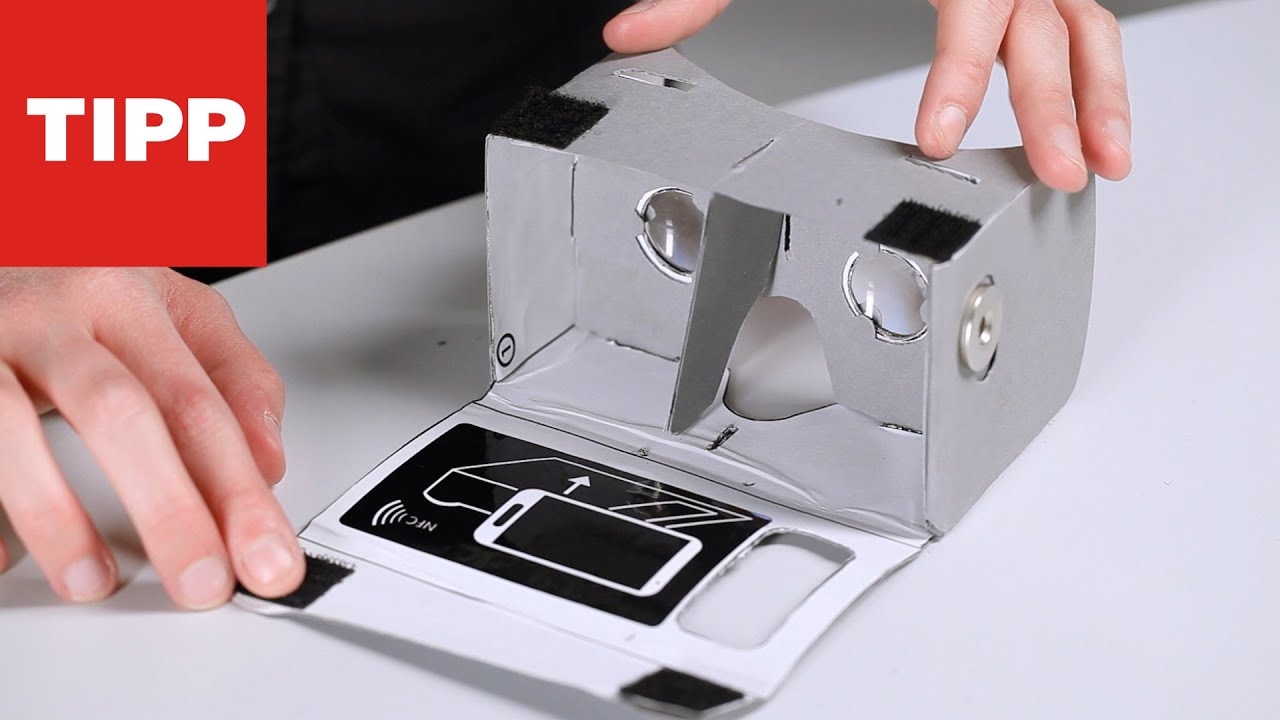 Google VR Brille: So einfach gelingt der Eigenbau - YouTube