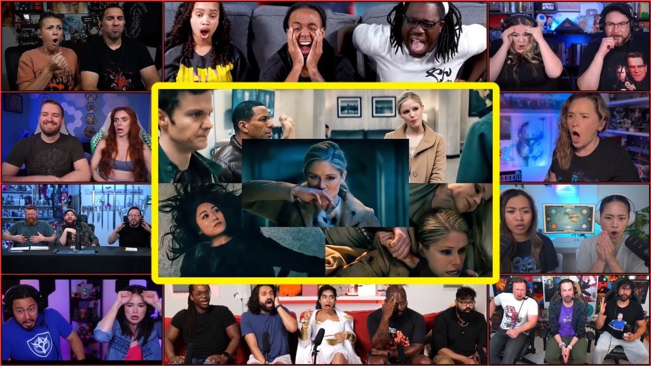 YouTubers React To Shapeshifter Starlight Vs The Boys | The Boys S4 Ep ...