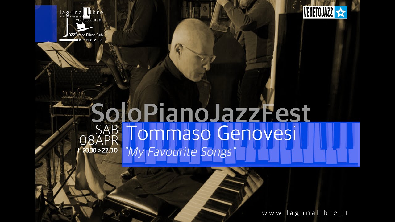 TOMMASO GENOVESI "MY FAVOURITE SONGS" / SABATO 8 APRILE 2023 / LAGUNA ...