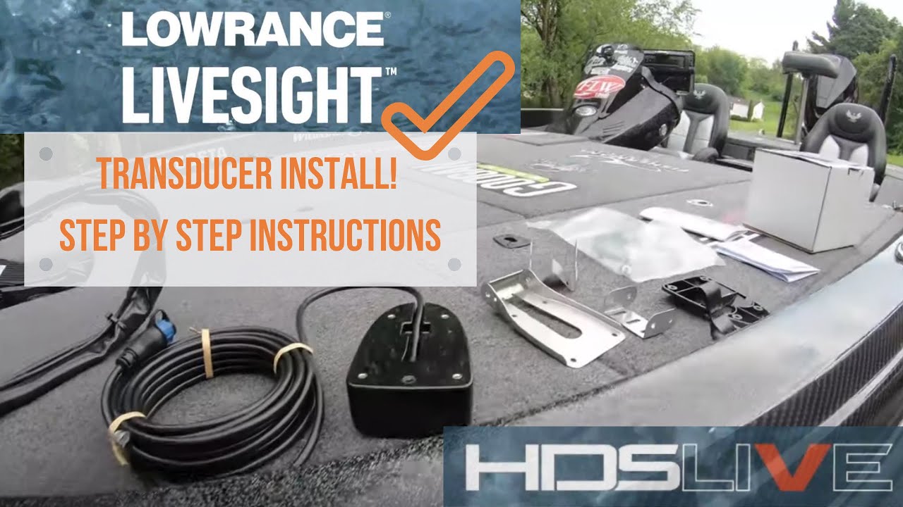 How to Install Lowrance LiveSight! Step by Step directions - YouTube