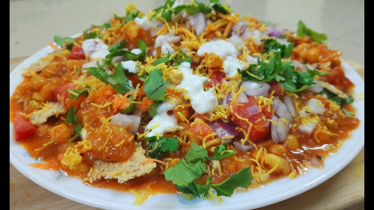 Delhi Chat/ Aloo Matar Chat/ Special Chatpata Chat/Rashmi's Kitchen ...